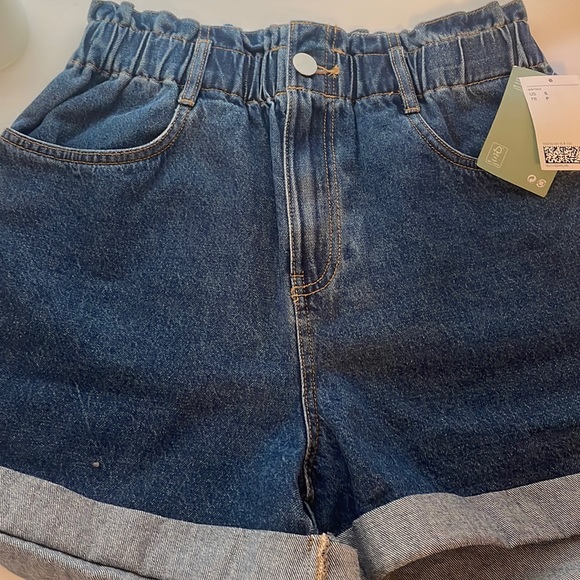 H&M | Shorts | Hm Paper Bag Short | Poshmark